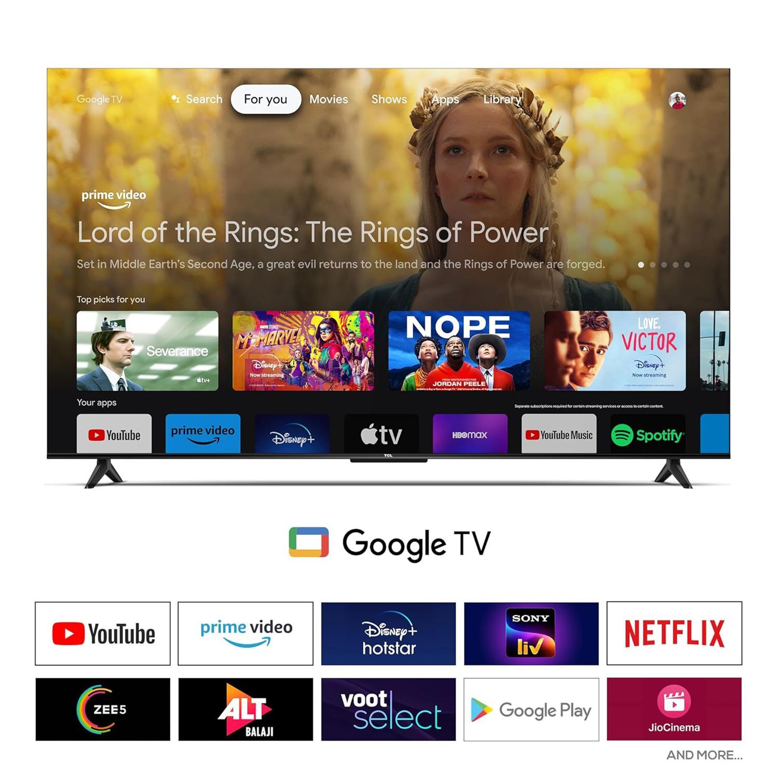 Buy TCL V6B 139.7 cm (55 inch) 4K Ultra HD LED Google TV with Dynamic Colour Enhancement Online ...